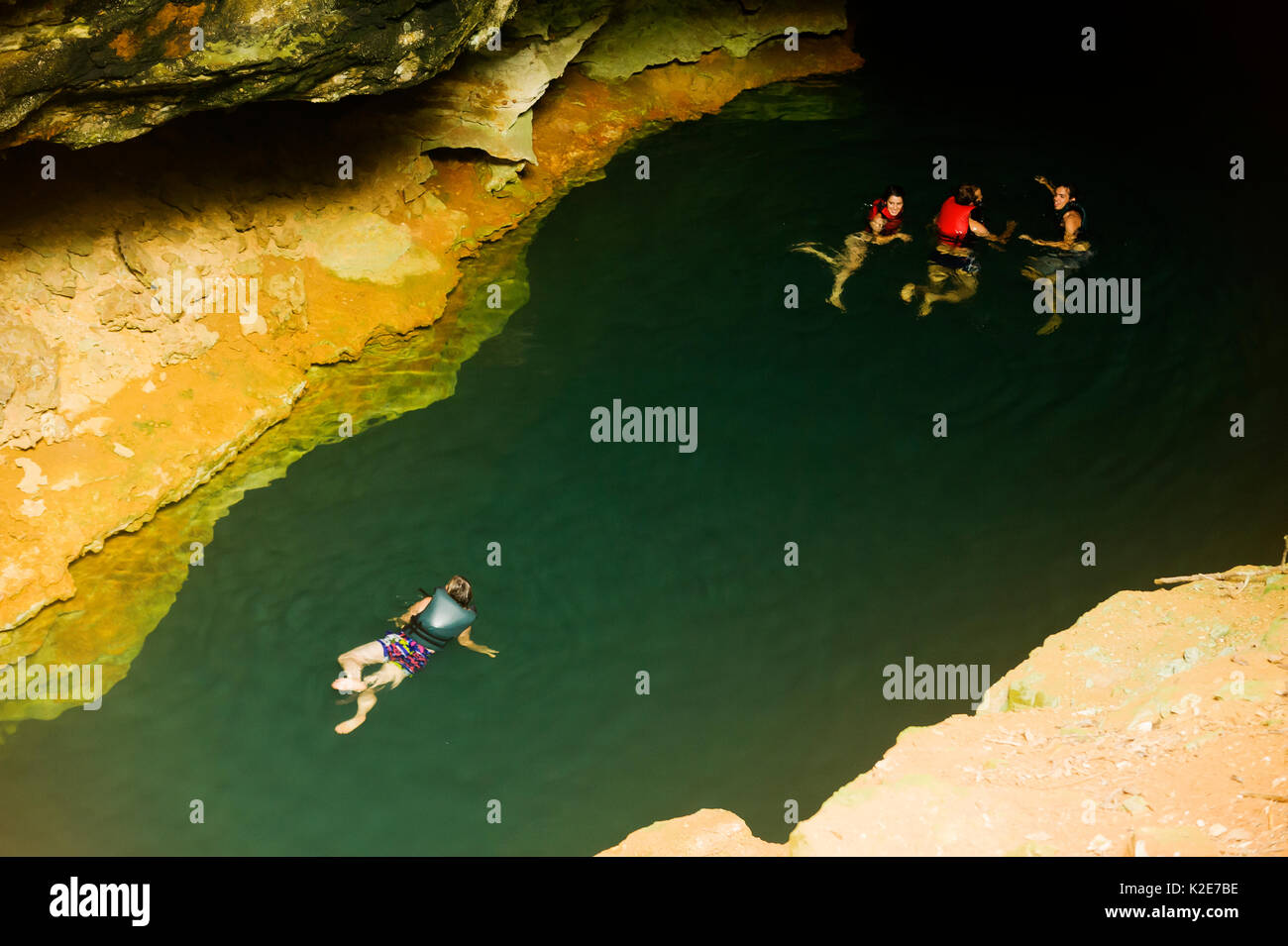 Floating experience at Poço Azul, Chapada Diamantina, Bahia Estate ...