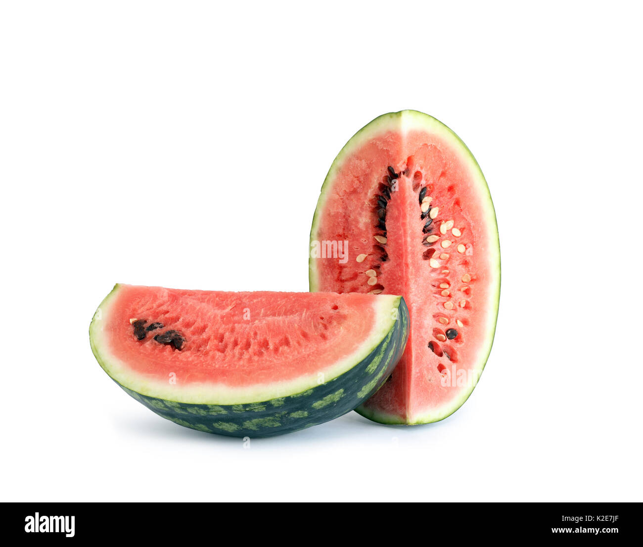 Two pieces of watermelon hi-res stock photography and images - Alamy