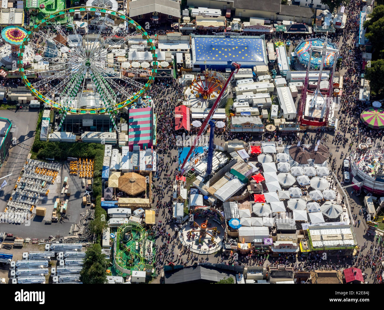 582. Cranger fairgrounds, fairground carriages, ferris wheel, rides ...