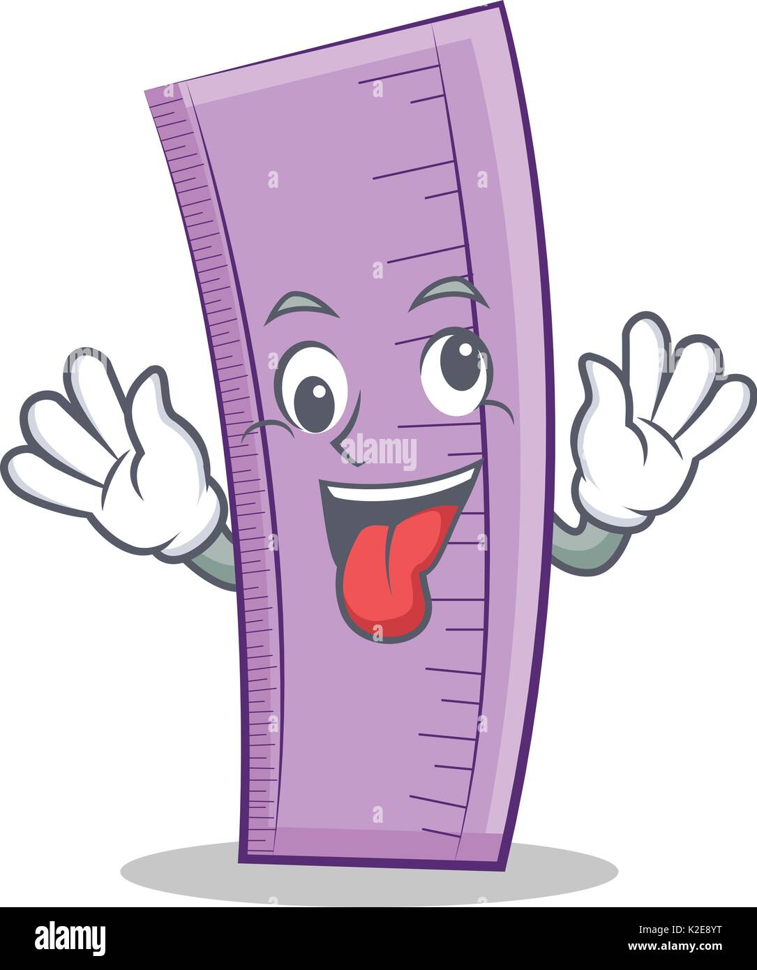 Crazy ruler character cartoon style Stock Vector Image & Art - Alamy