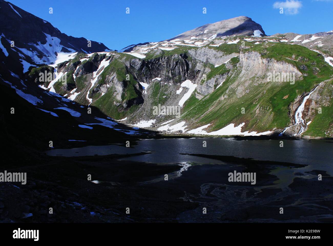Alpine Lake in Hohe Tauern National Park, Austria Stock Photo - Alamy