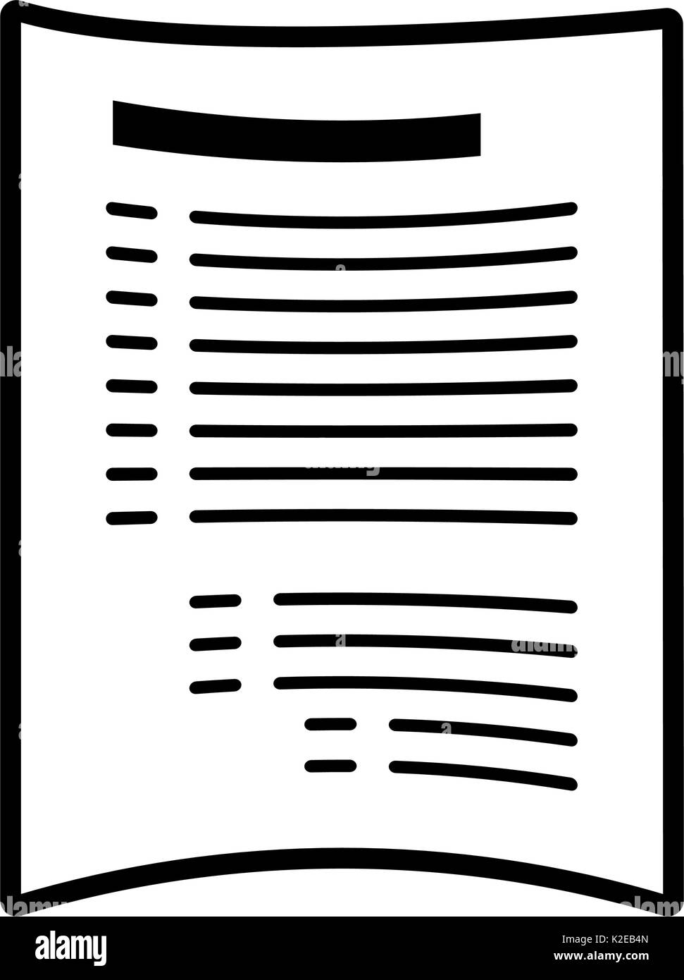 document vector illustration Stock Vector Image & Art - Alamy