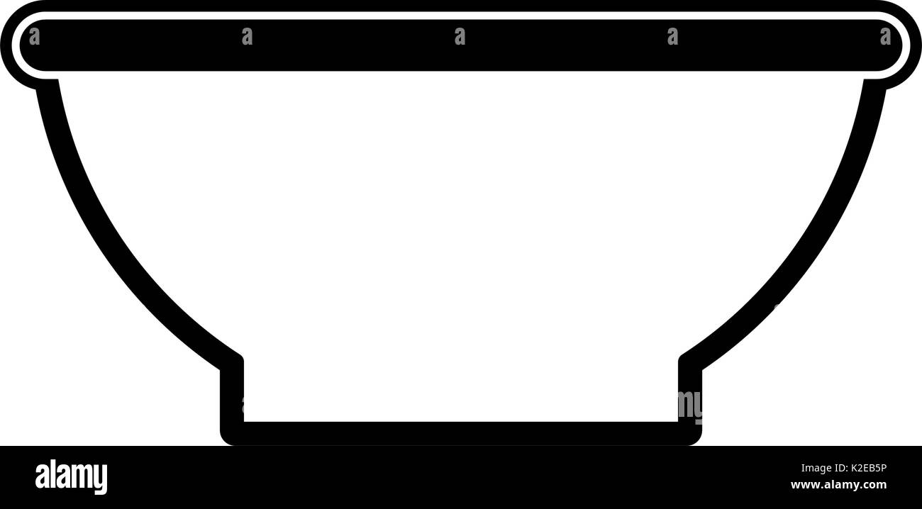 bowl vector illustration Stock Vector Image & Art - Alamy