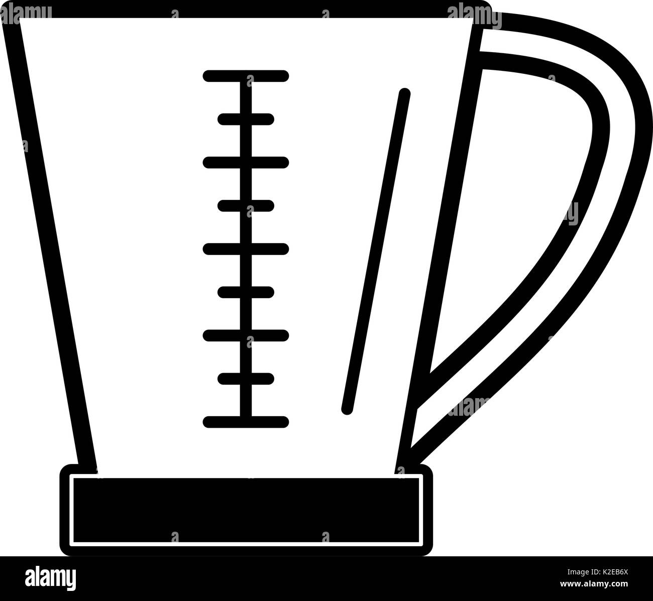 Measuring Cup Clipart Black And White