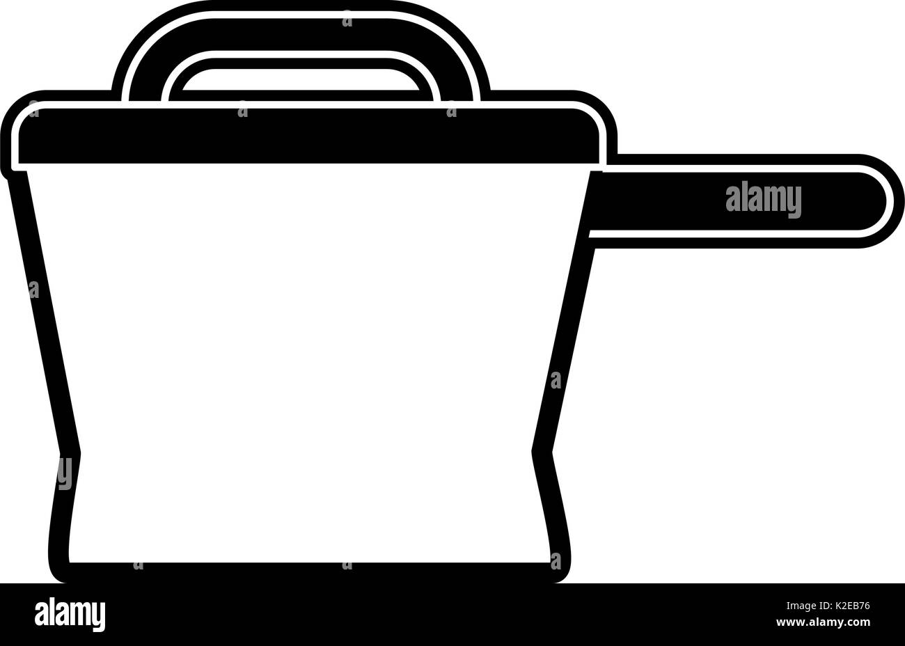 sauce pan vector illustration Stock Vector Image & Art - Alamy