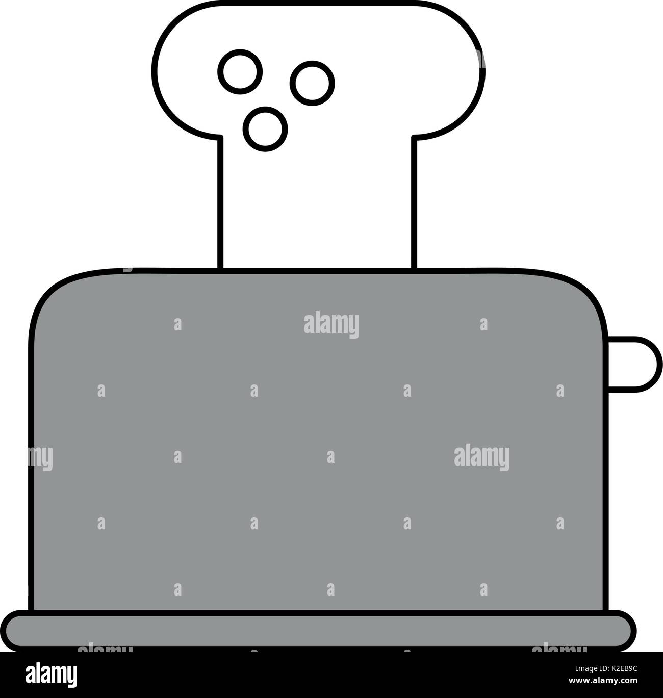 toaster vector illustration Stock Vector Image & Art - Alamy