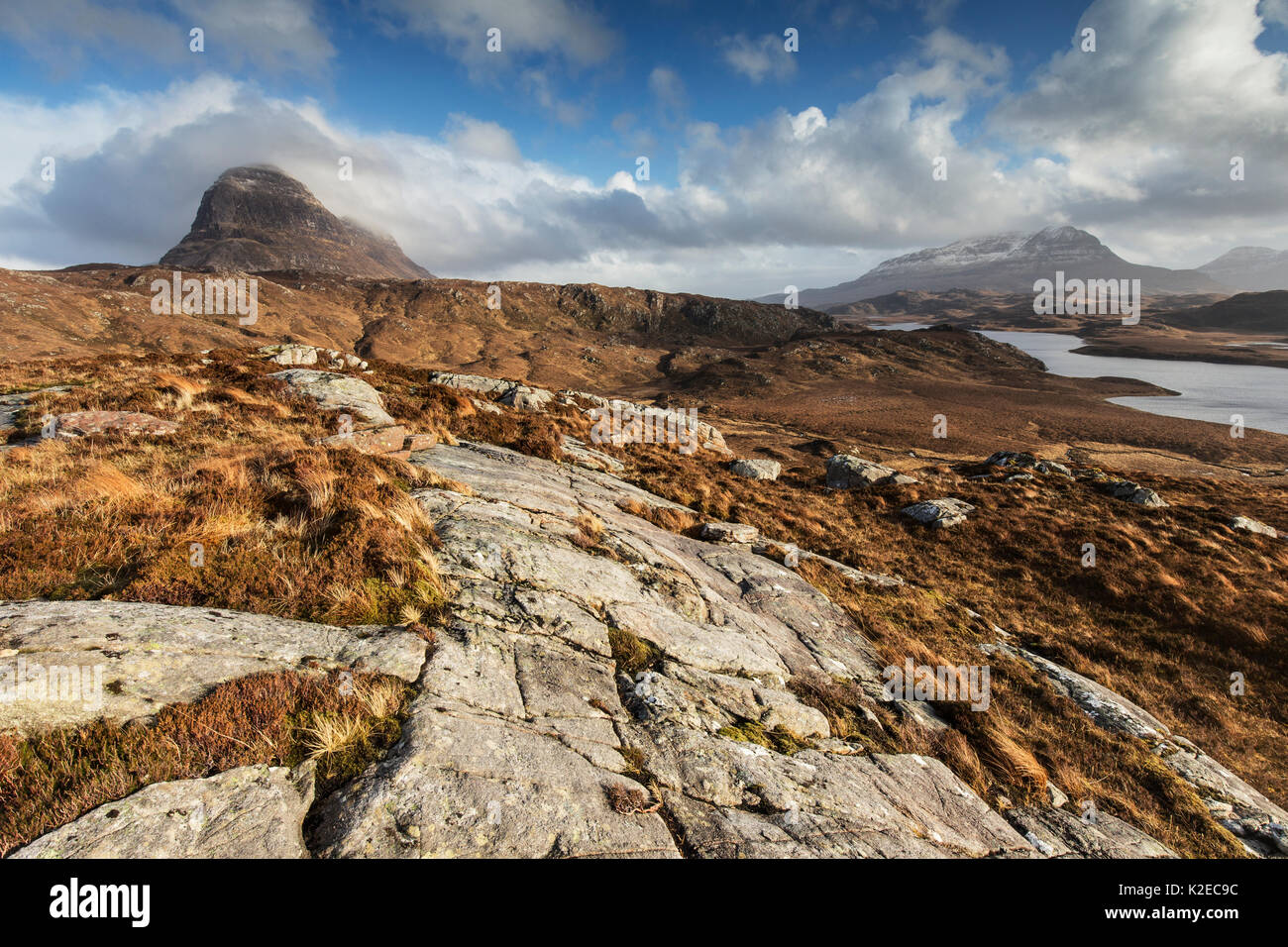Suilven snow hi-res stock photography and images - Alamy