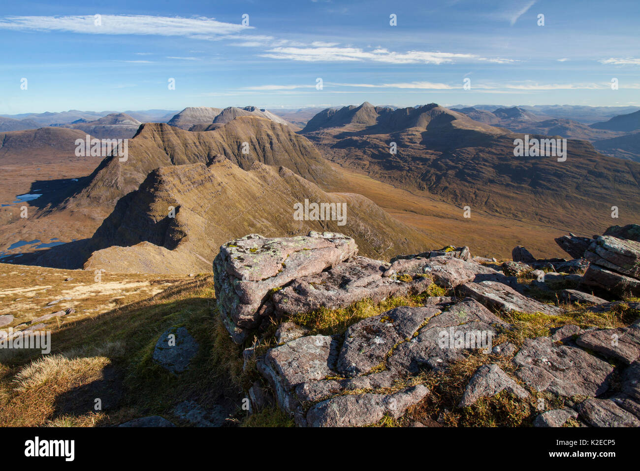 Beinn Dearg Mor Stock Photos & Beinn Dearg Mor Stock Images - Alamy
