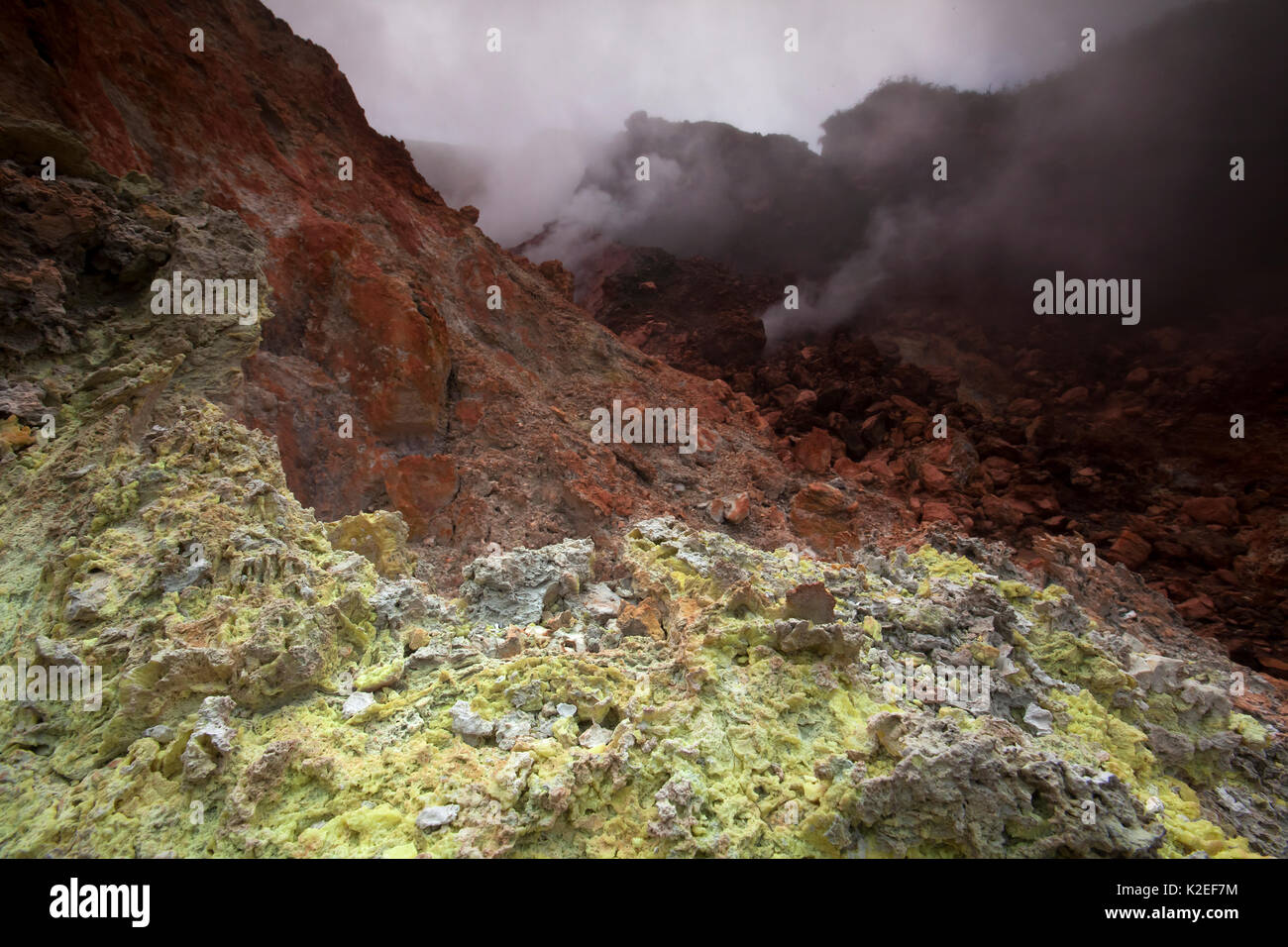 Evermann volcano hi-res stock photography and images - Alamy