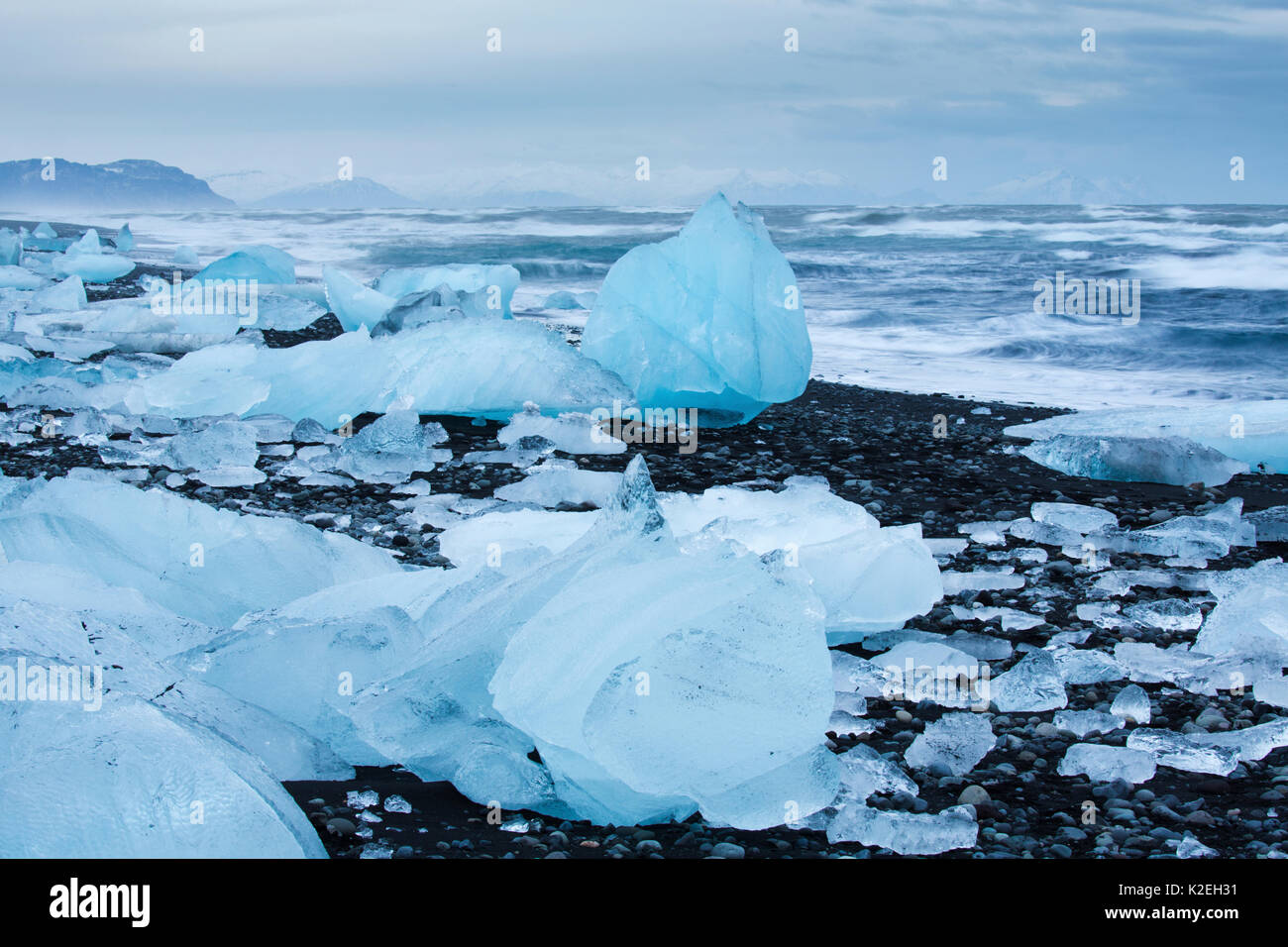 Ice at the beach hi-res stock photography and images - Alamy