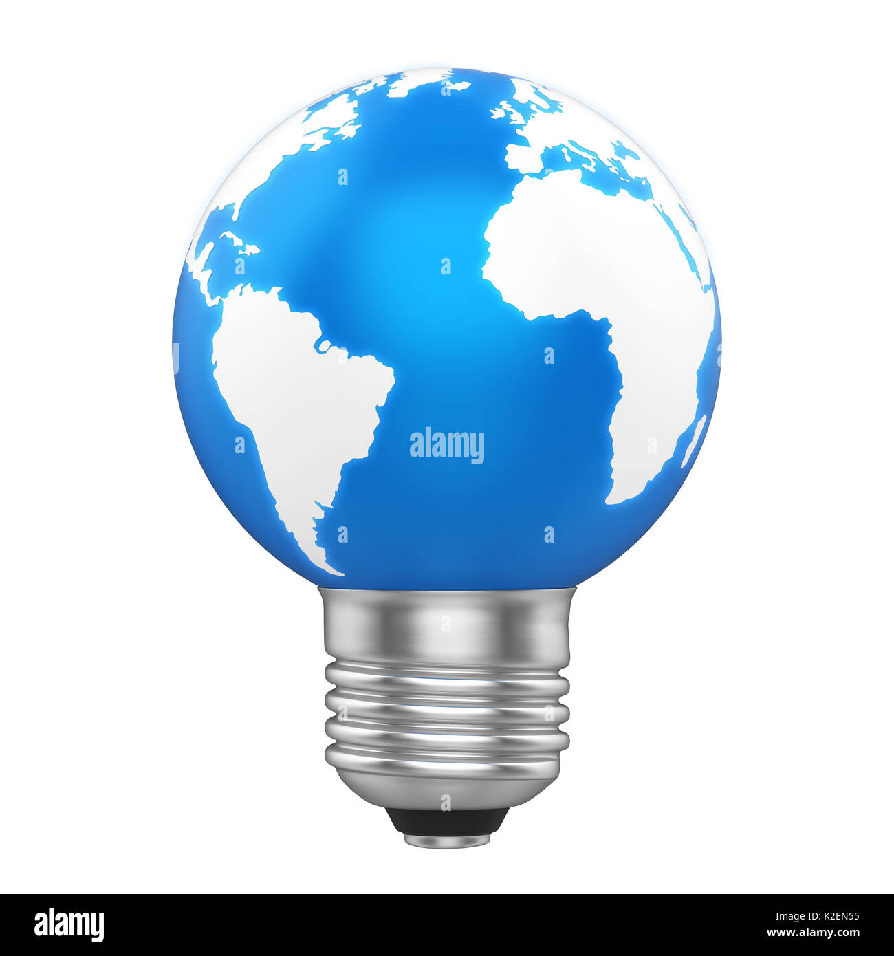 Earth concept map isolated glass hi-res stock photography and images ...