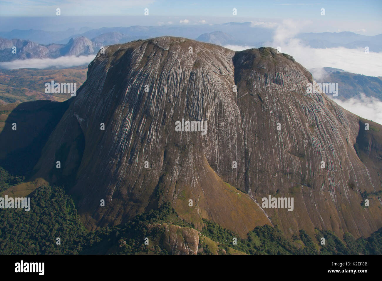 Aerial view of mount namuli hi-res stock photography and images - Alamy