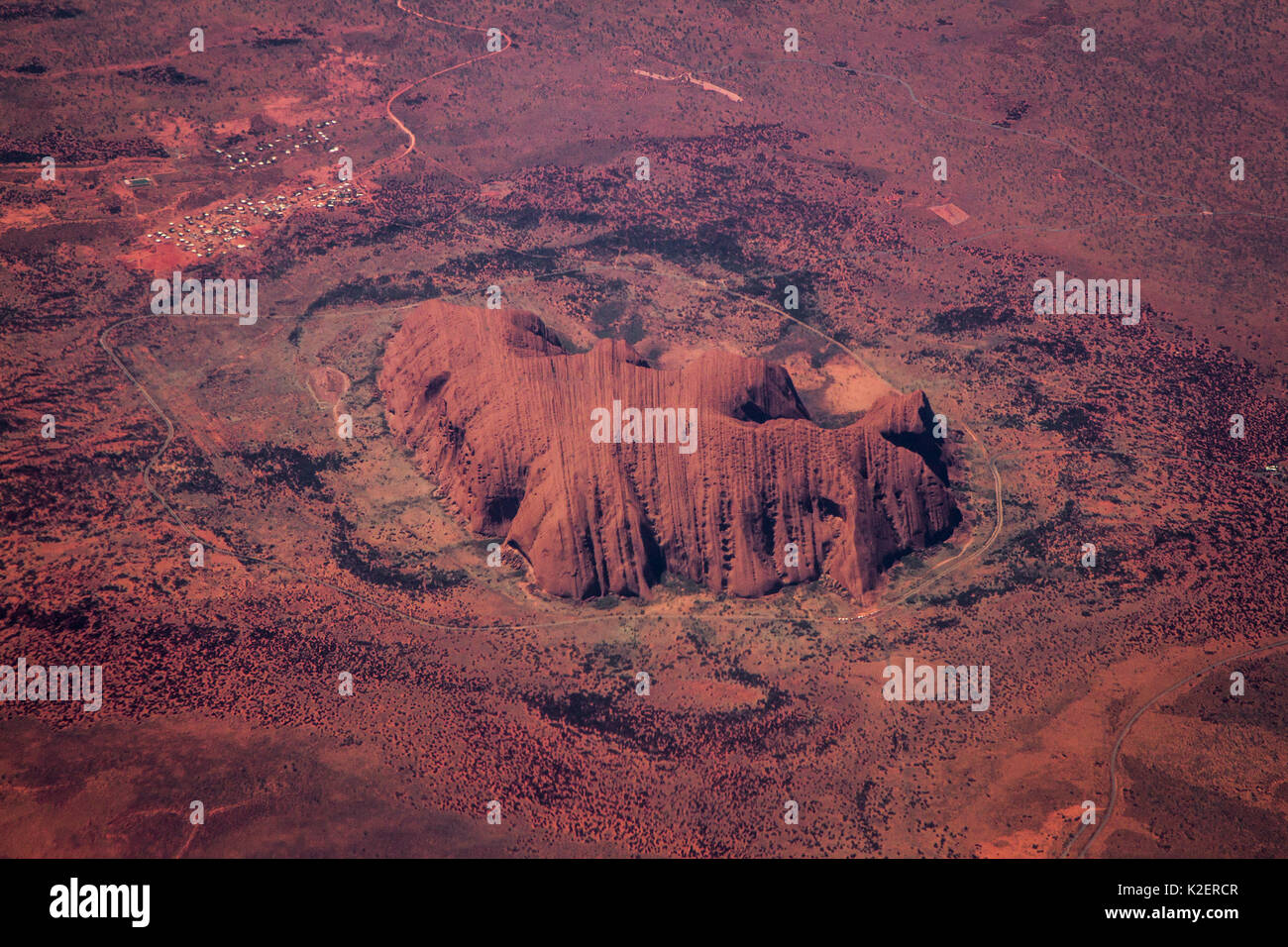 Uluru aerial hi-res stock photography and images - Alamy
