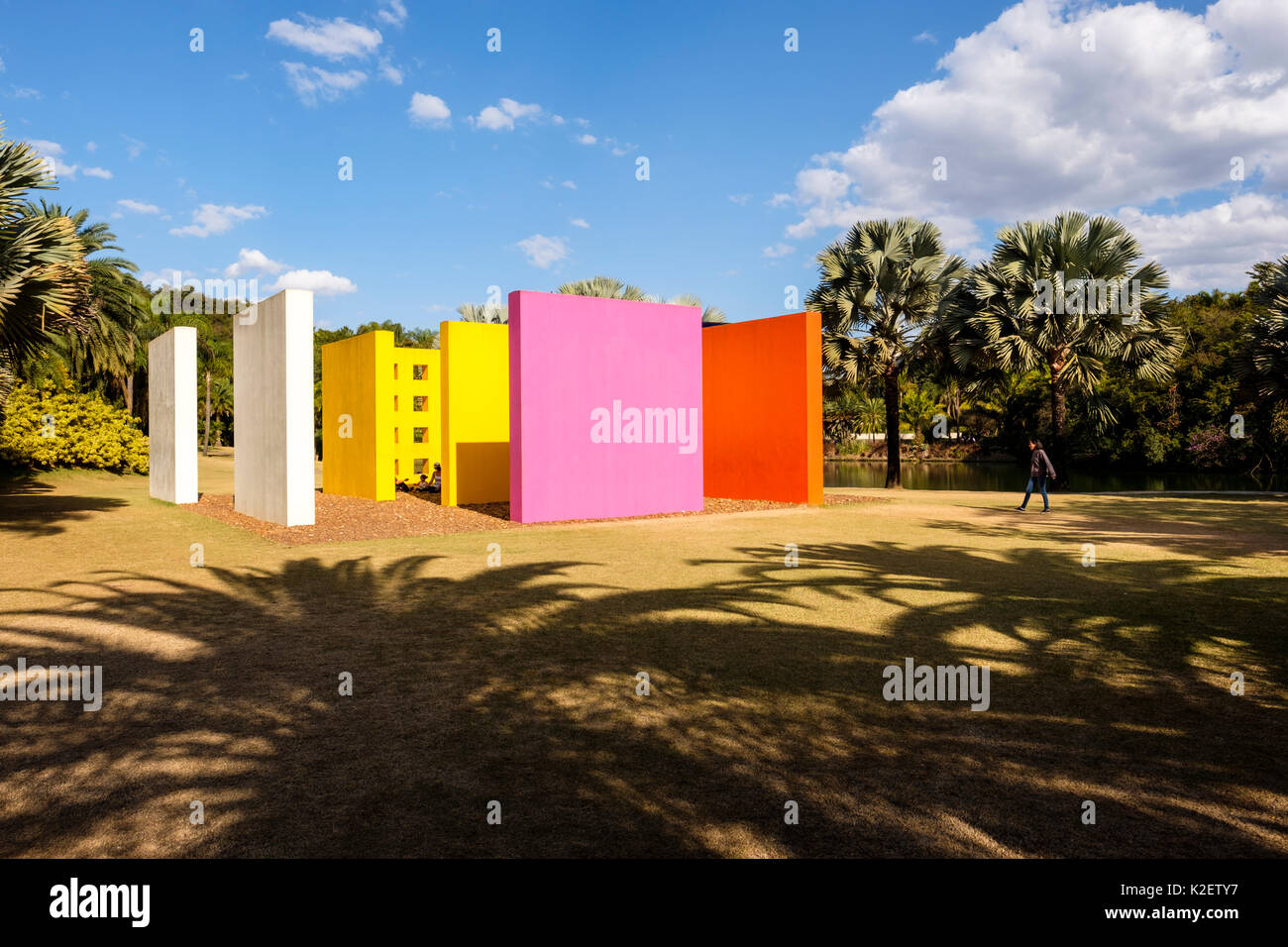 Helio Oiticica art installation Penetravel Magic Square # 5 at Inhotim ...