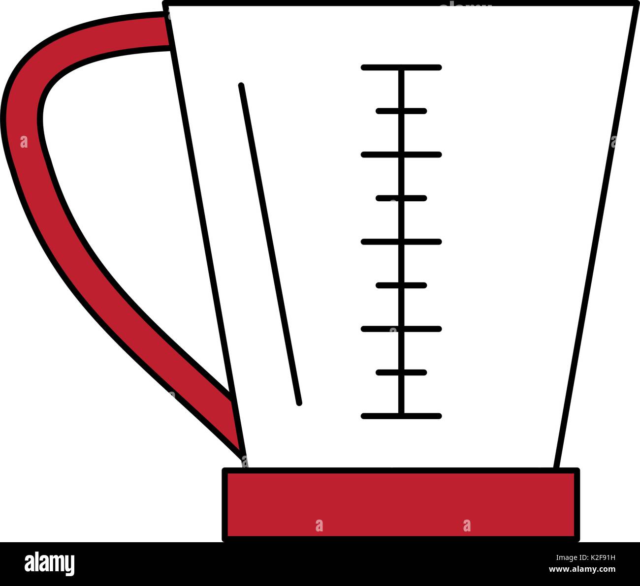measuring cup vector illustration Stock Vector Image & Art - Alamy
