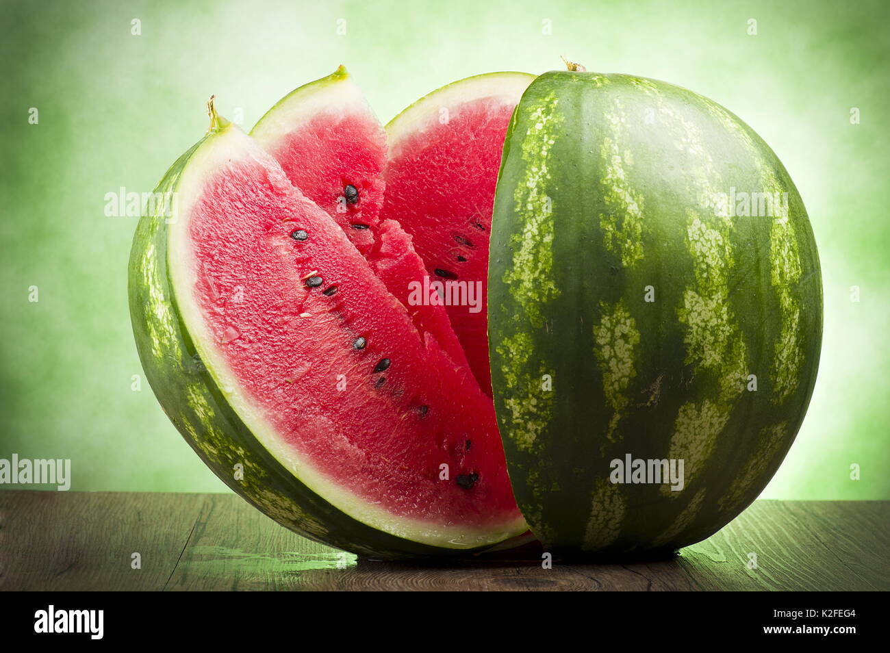 A piece of watermelon Stock Photo - Alamy