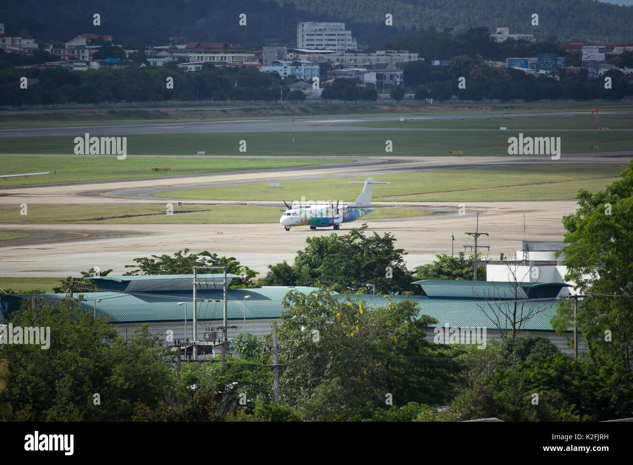 CHIANG MAI, THAILAND - AUGUST 23 2017: HS-PGA ATR72-200 of Bangkok ...
