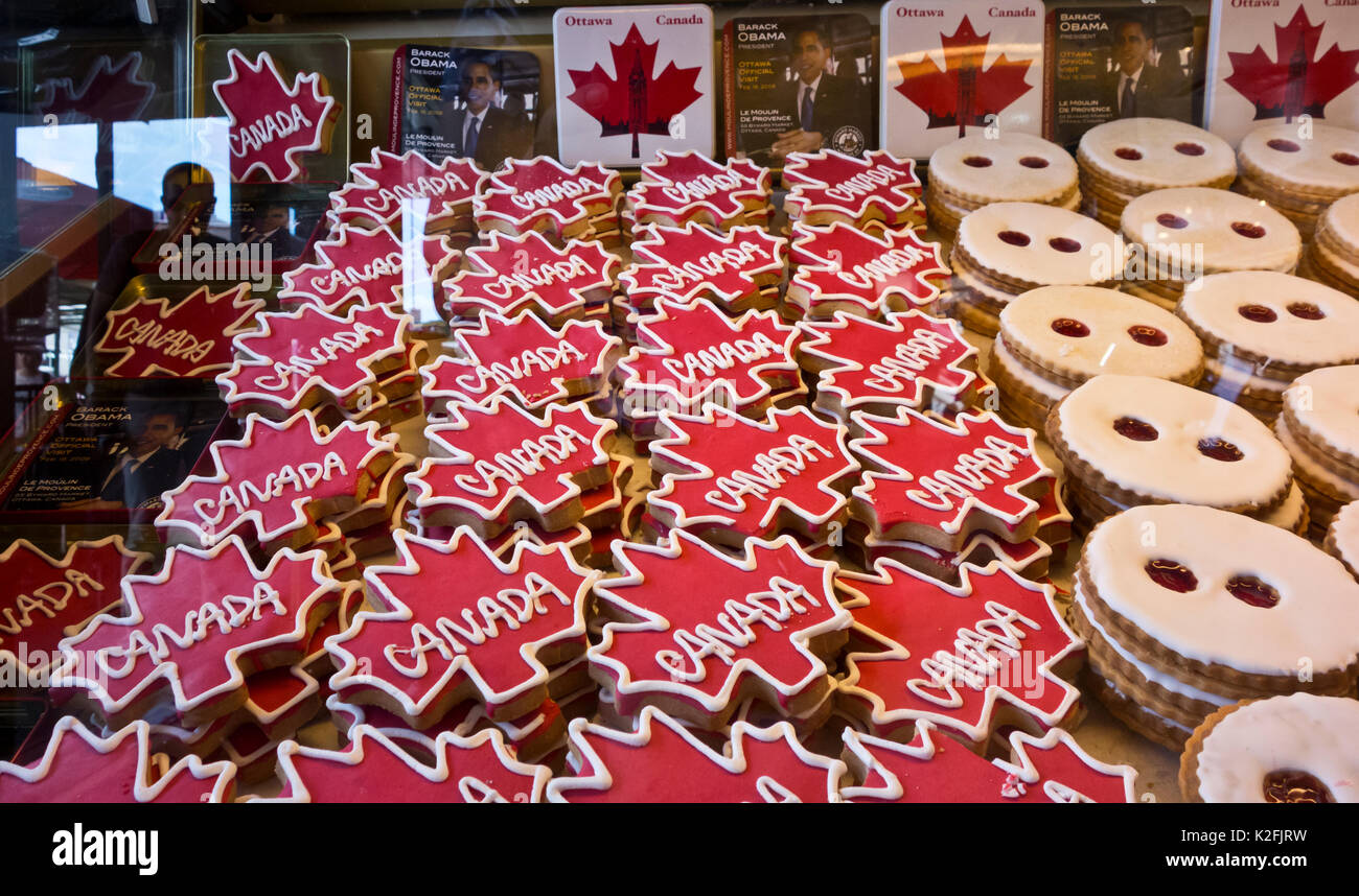 "Obama Cookies" at Le Moulin de Provence bakery in Ottawa, Ontario ...