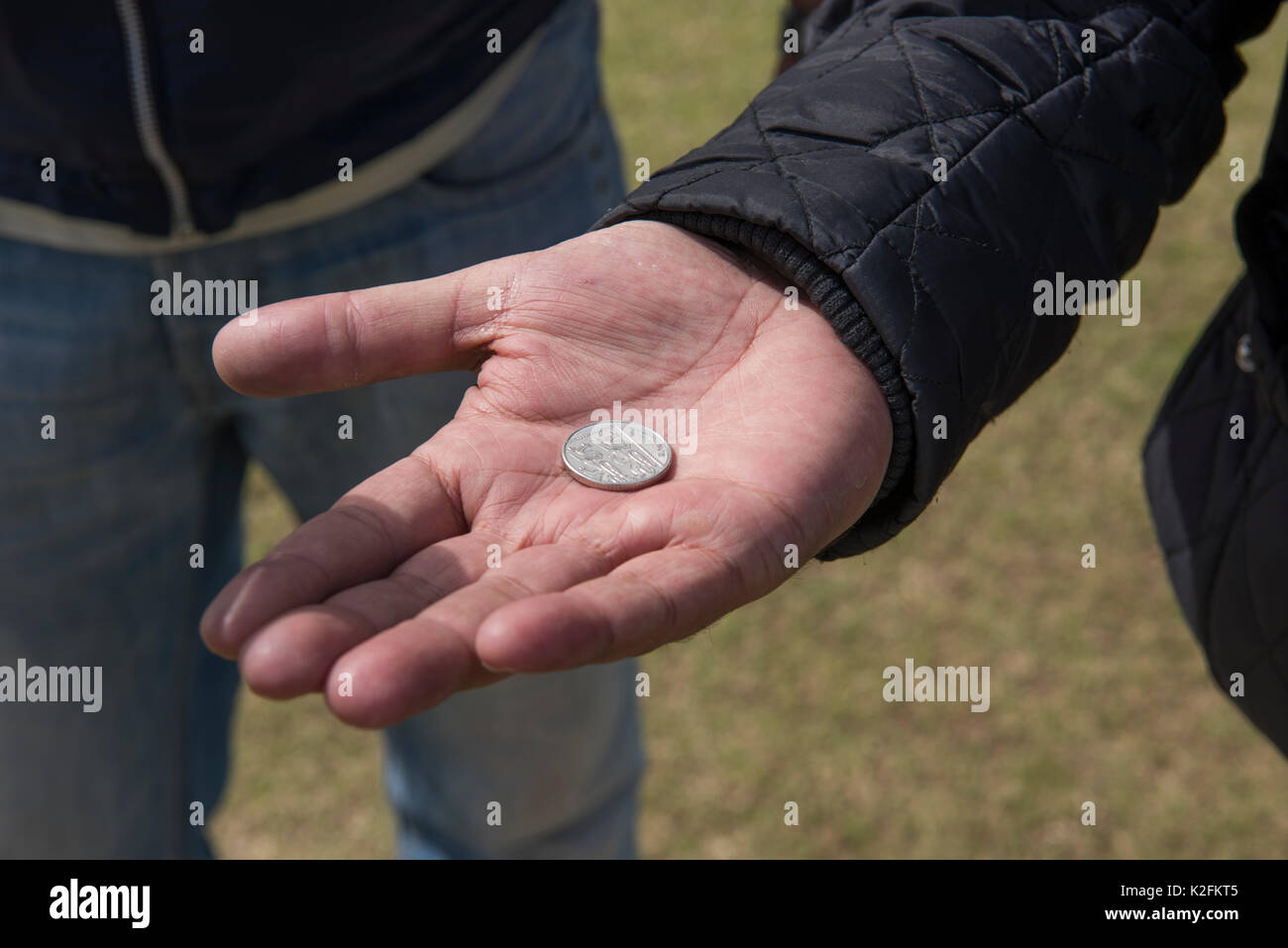 Tossing the coin to play. 22nd Legal Fraternity Cricket Tournament ...