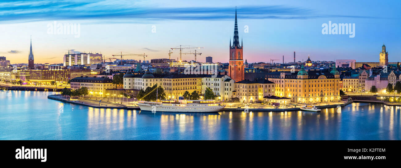 Panoramic view stockholm on hi-res stock photography and images - Alamy