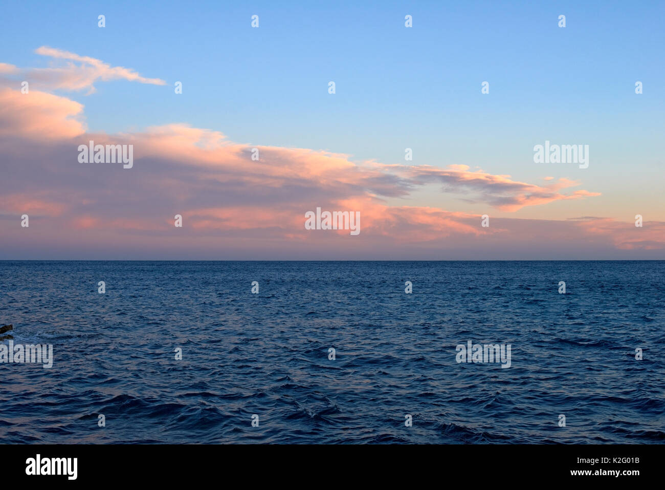 Ocean Landscape, Horizon Stock Photo - Alamy