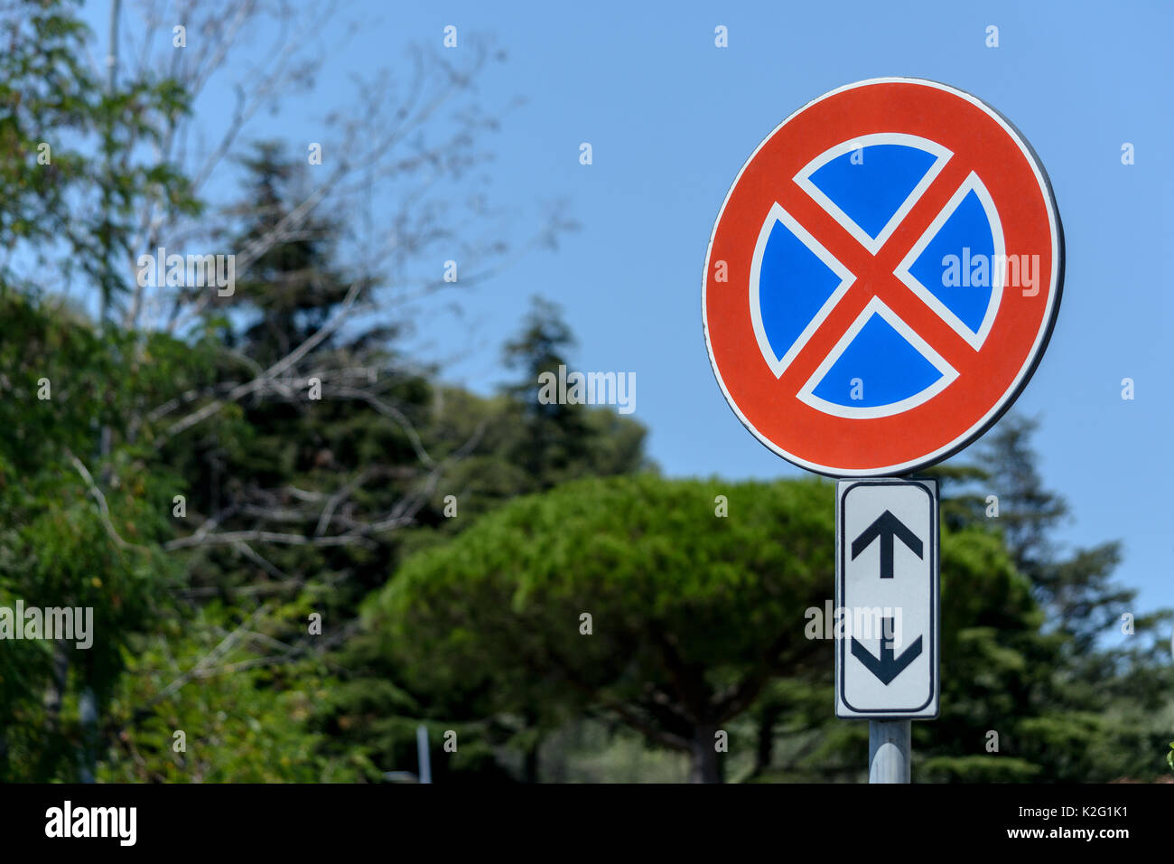block stop road sign Stock Photo - Alamy
