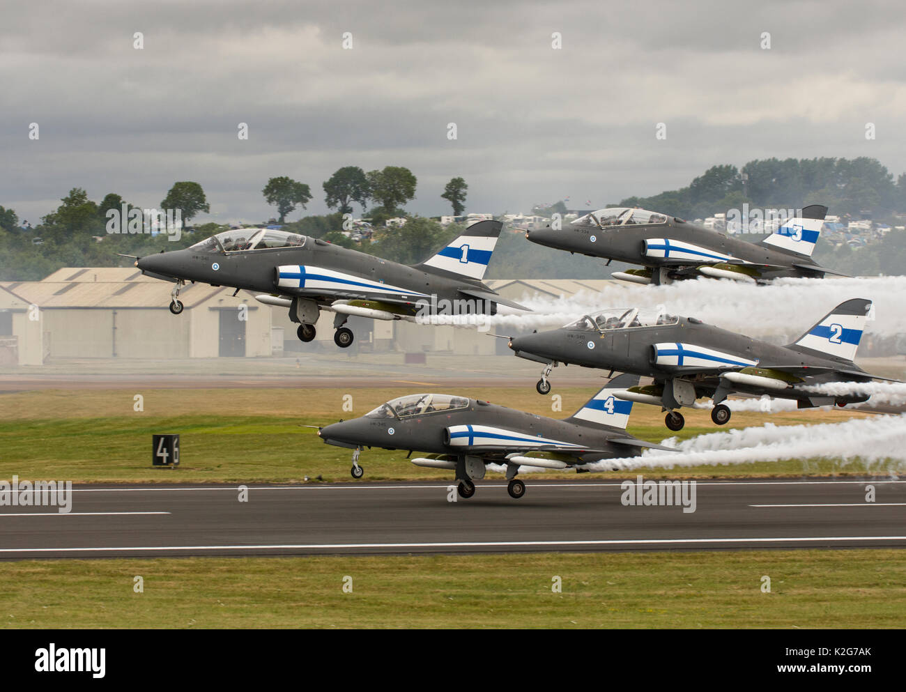 Four bae hawk jet hi-res stock photography and images - Alamy