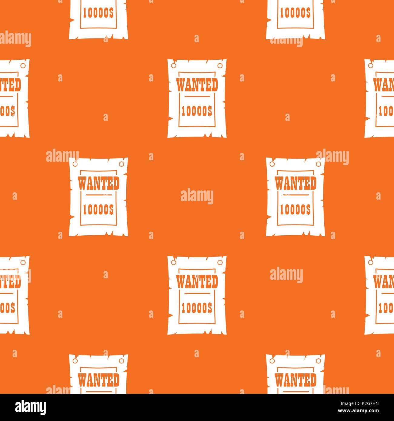 Vintage wanted poster pattern seamless Stock Vector Image & Art - Alamy