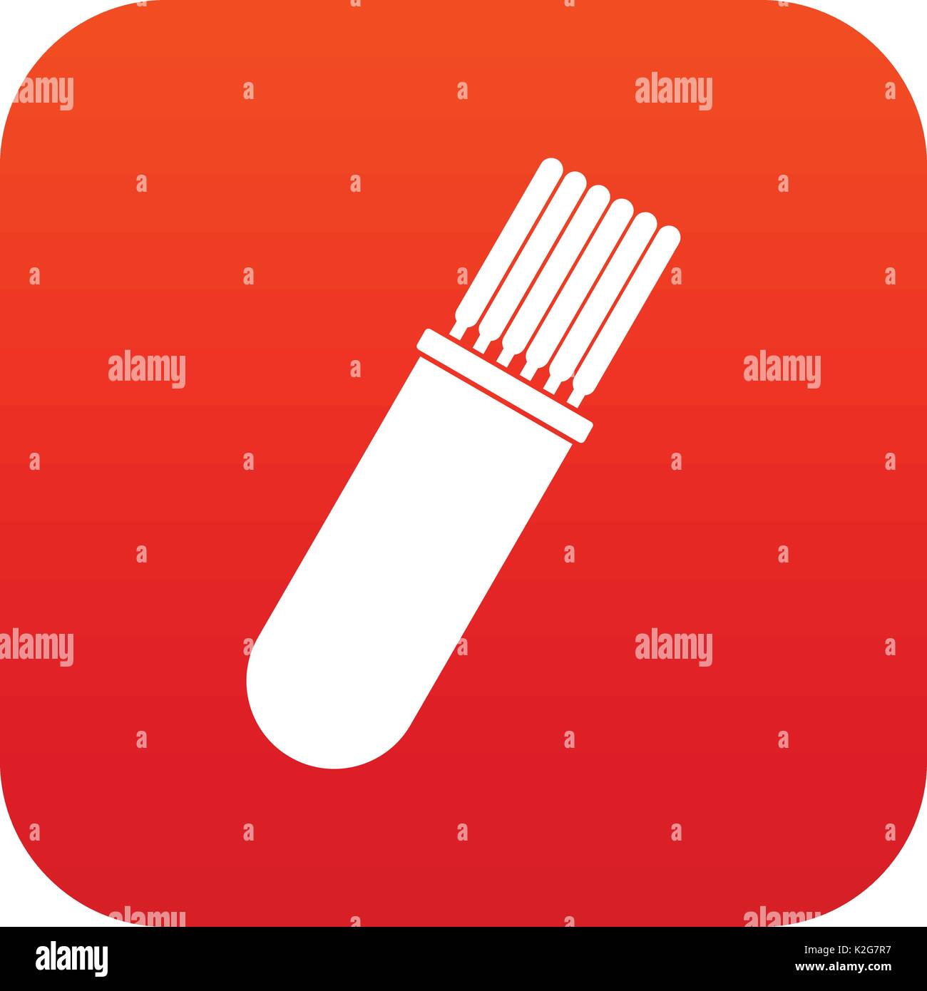 Welding Rods icon digital red Stock Vector Image & Art - Alamy