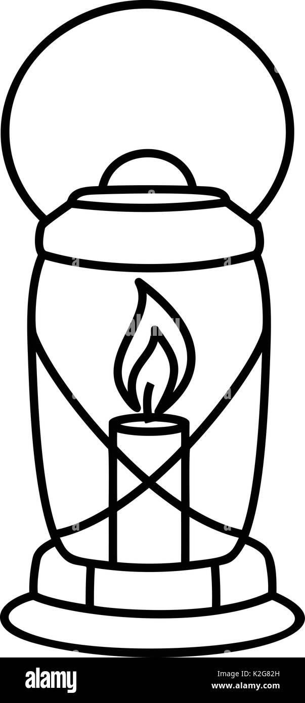 Christmas lantern on black Black and White Stock Photos & Images - Alamy