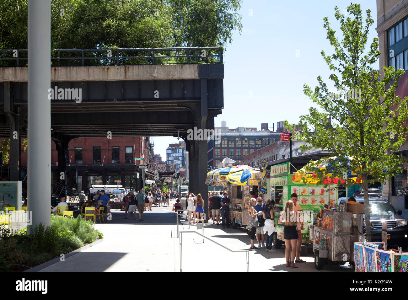 Meatpacking / WestVillage area around Whitney Museum in Lower Manhattan ...