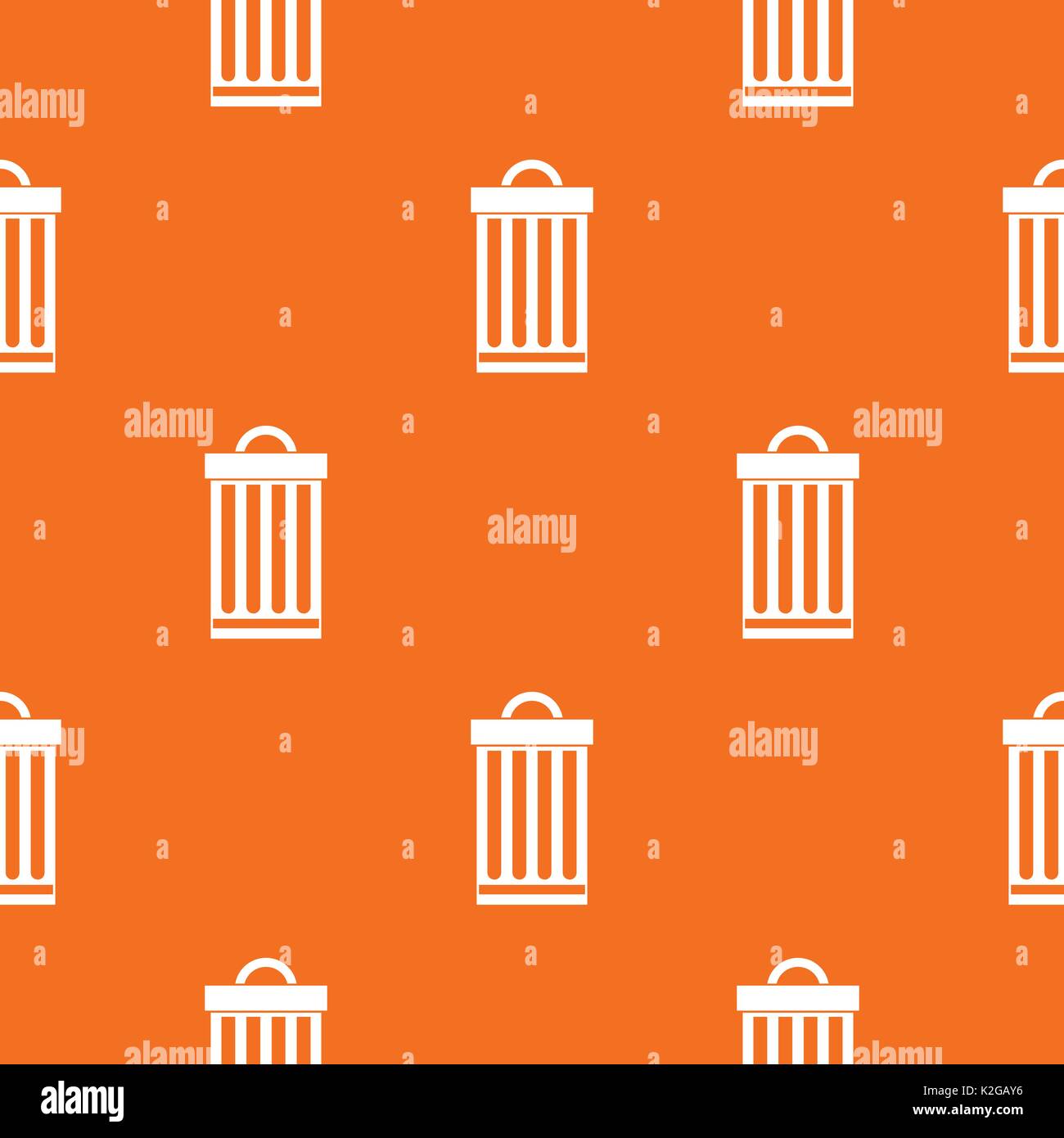 Trash can pattern seamless Stock Vector Image & Art - Alamy