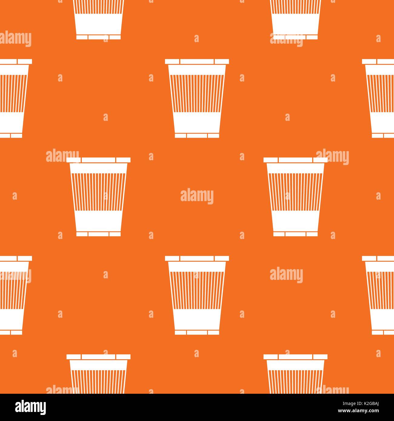 Trash can pattern seamless Stock Vector Image & Art - Alamy