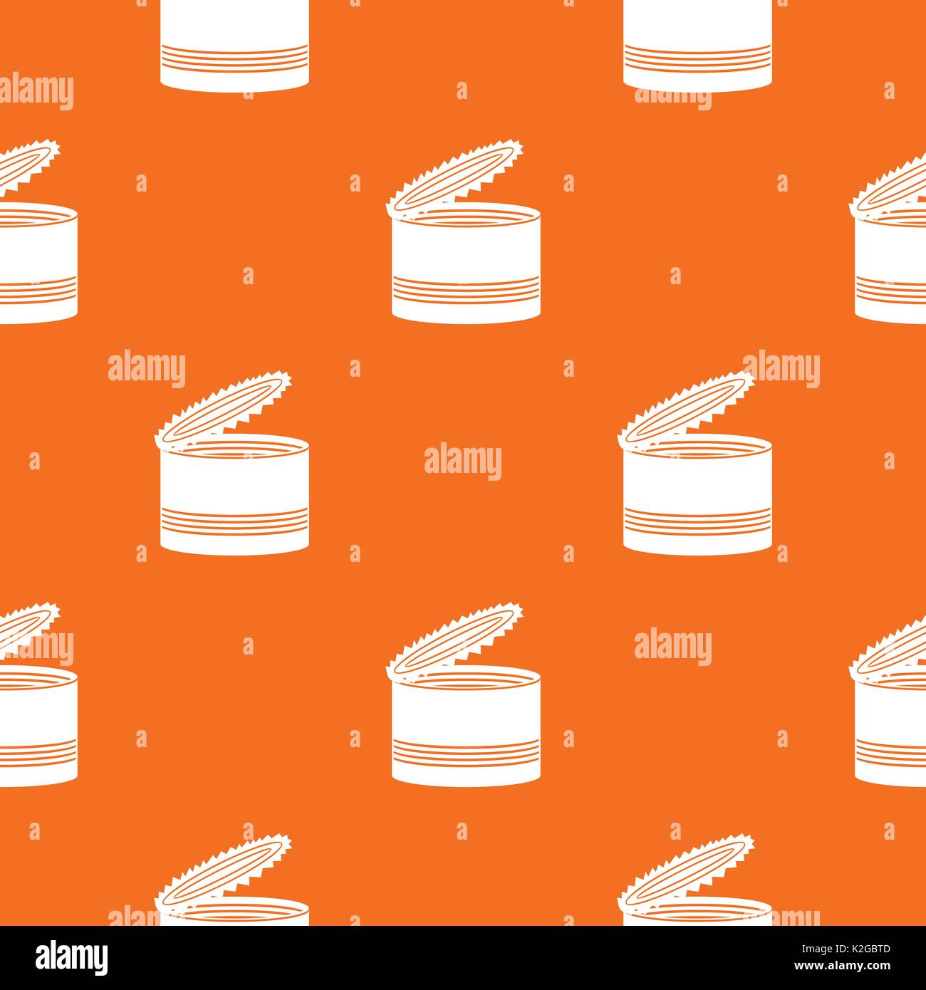 Open tin can pattern seamless Stock Vector Image & Art - Alamy