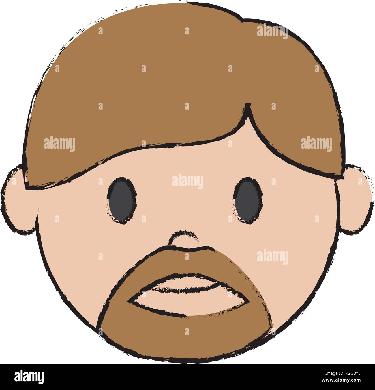 cartoon man face icon Stock Vector Image & Art - Alamy