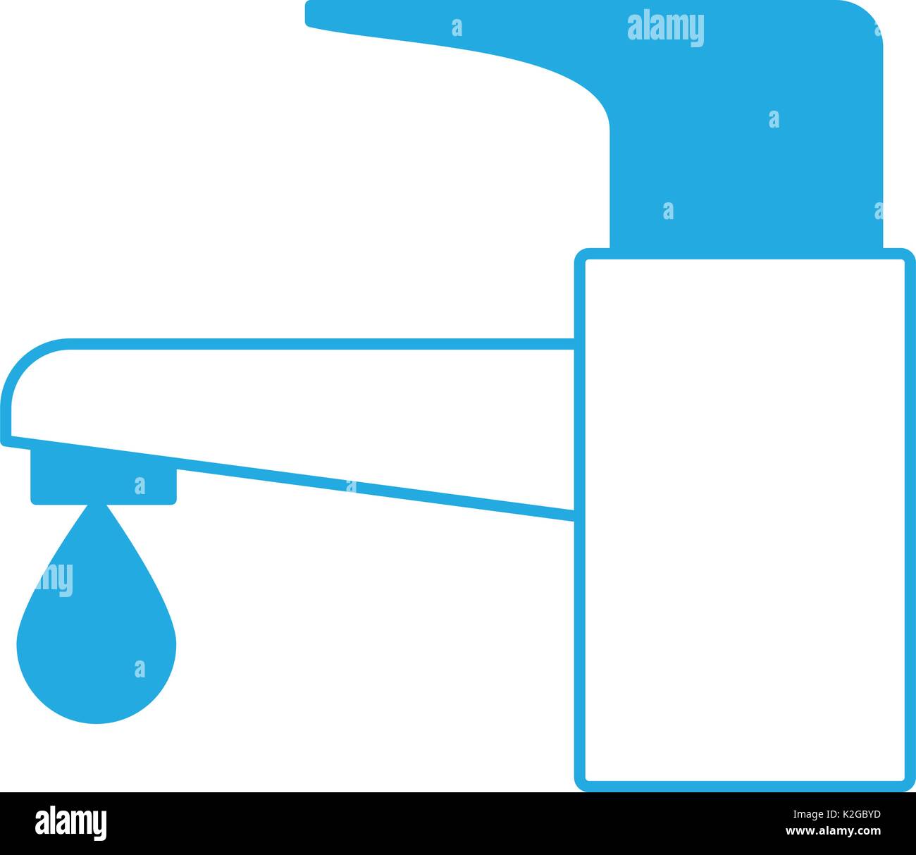 bath faucet icon Stock Vector Image & Art - Alamy