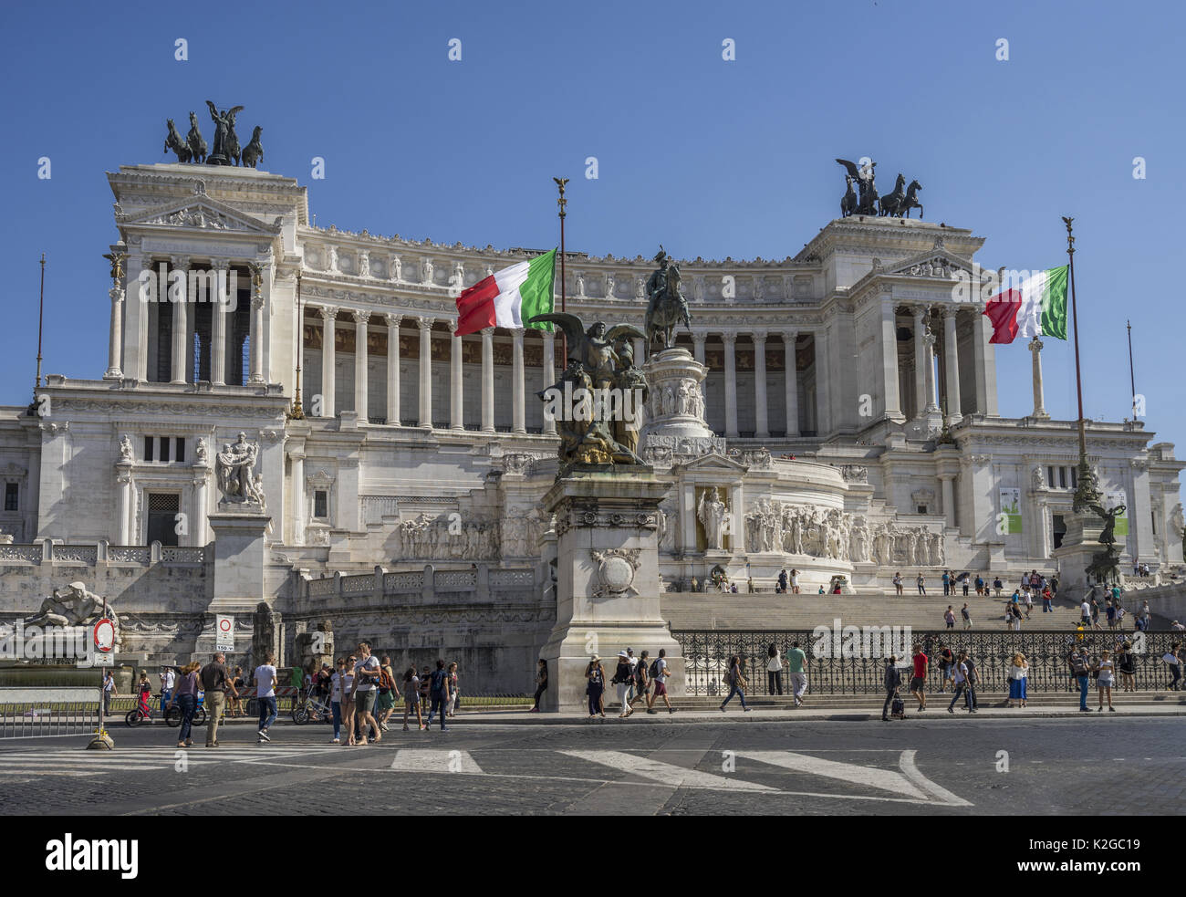 National Monument to Victor Emmanuel II built in honor of Victor ...