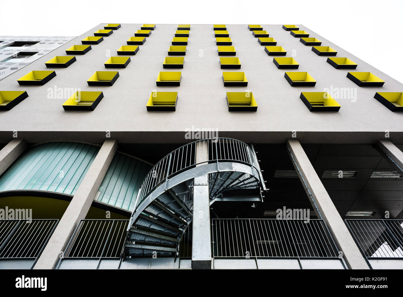 Office buildings in Paris Stock Photo - Alamy