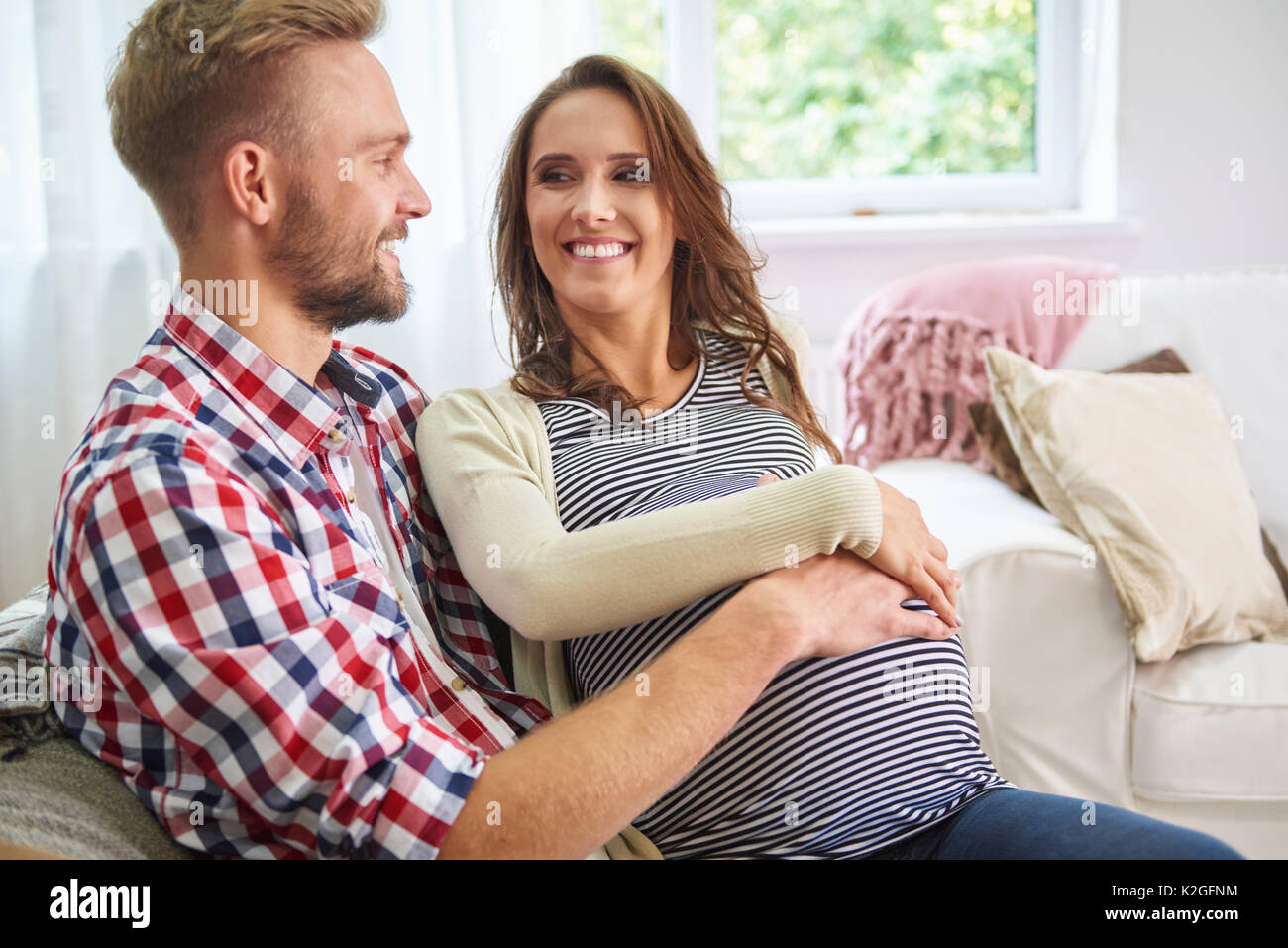We will be parents soon Stock Photo - Alamy