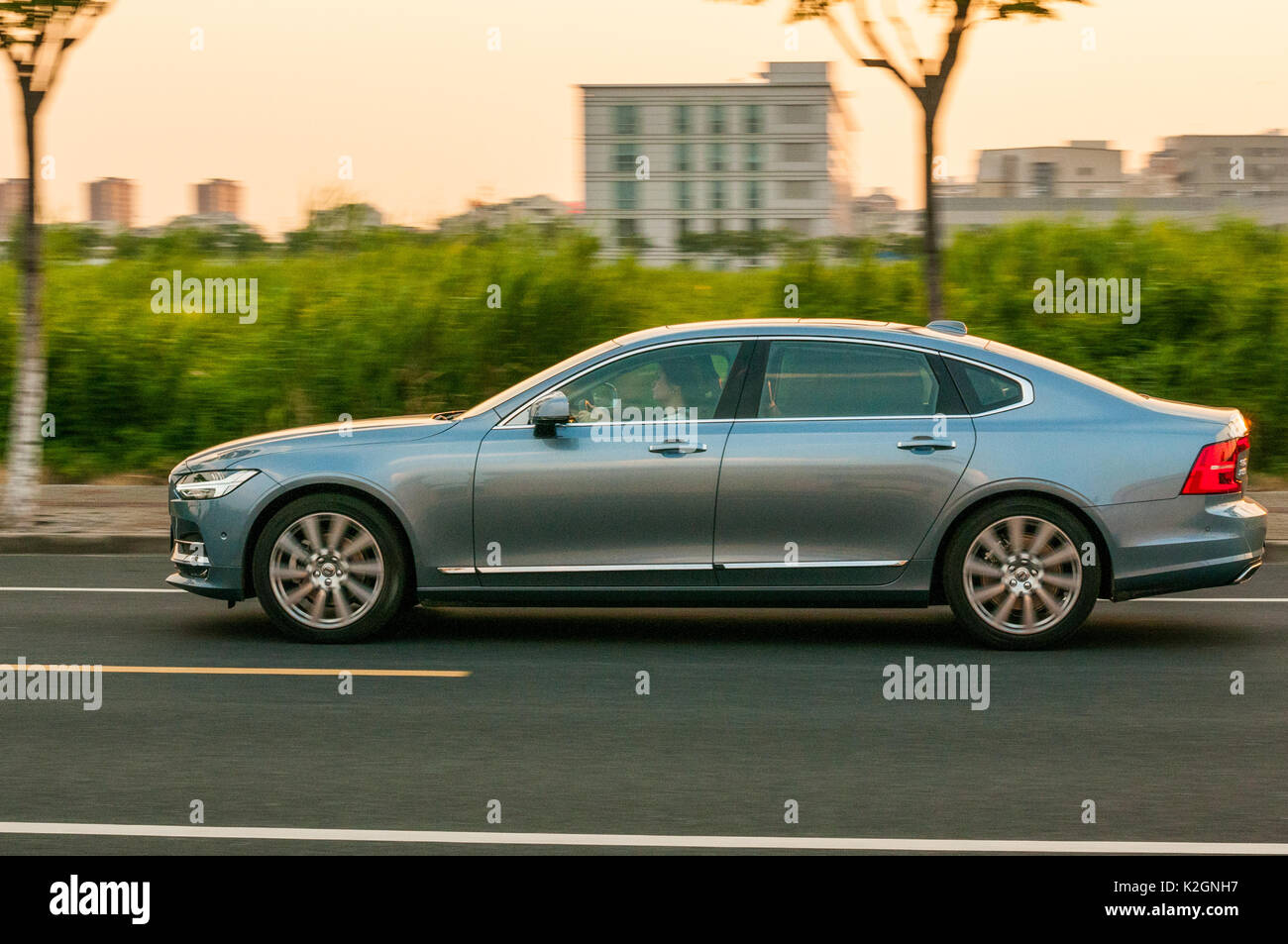 Chinese manufactured Volvo S90 long wheelbase T5 Inscription being ...
