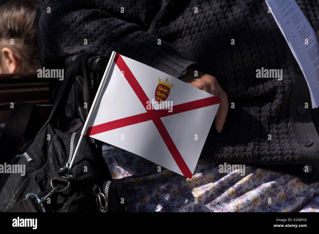 Liberation Day annual celebrations in St. Helier in the Channel Islands ...