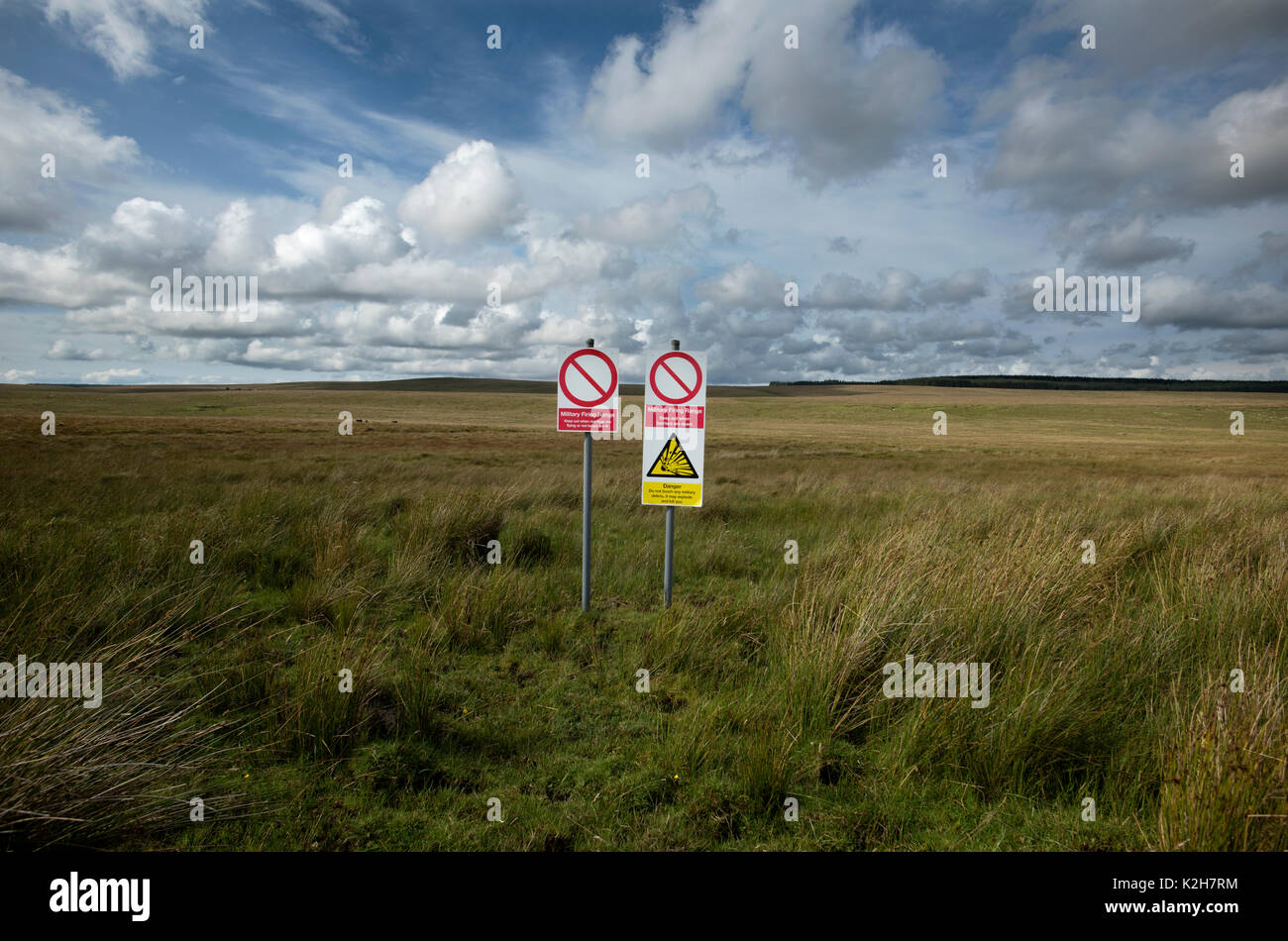 Gilsland RAF Spadeadam MOD Military firing range in Cumbria and ...