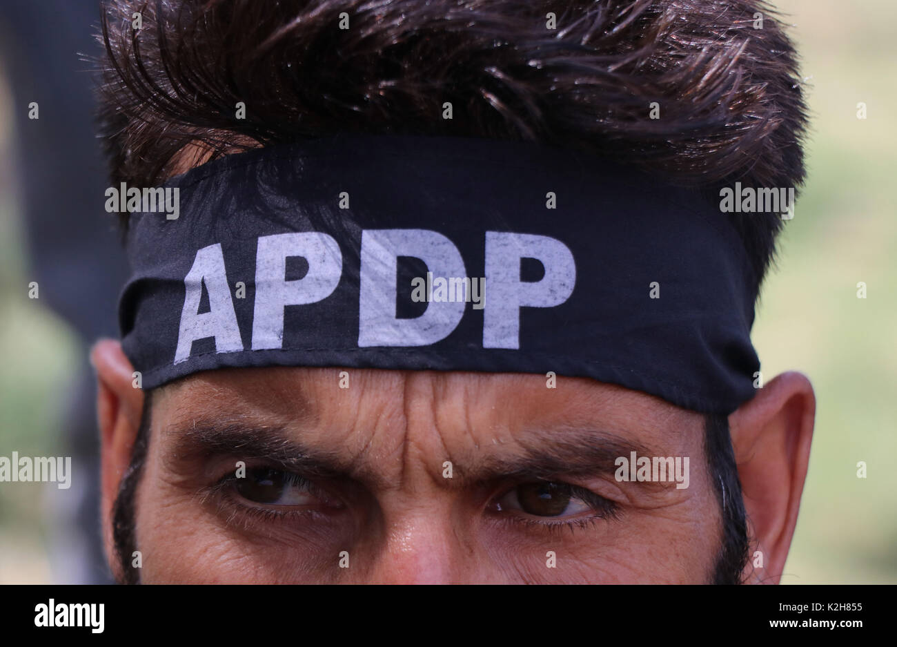 Srinagar, Kashmir. 30th Aug, 2017. Kashmiri relative of disappeared ...