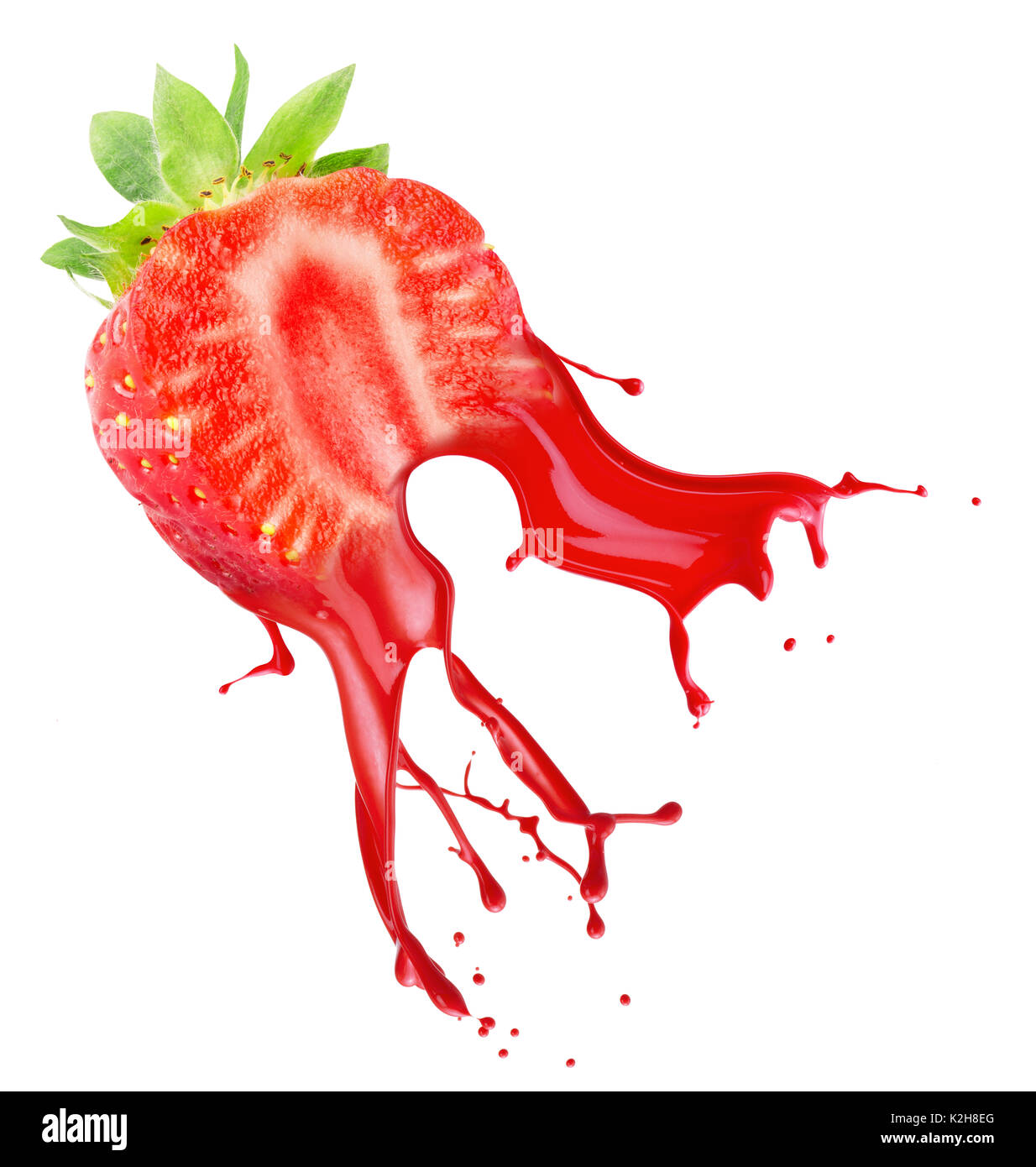 Strawberry Juice Splash