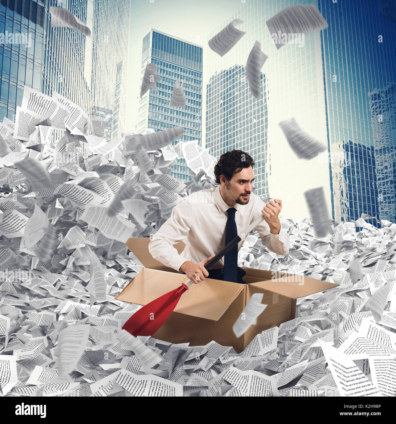 Buried paperwork hi-res stock photography and images - Alamy