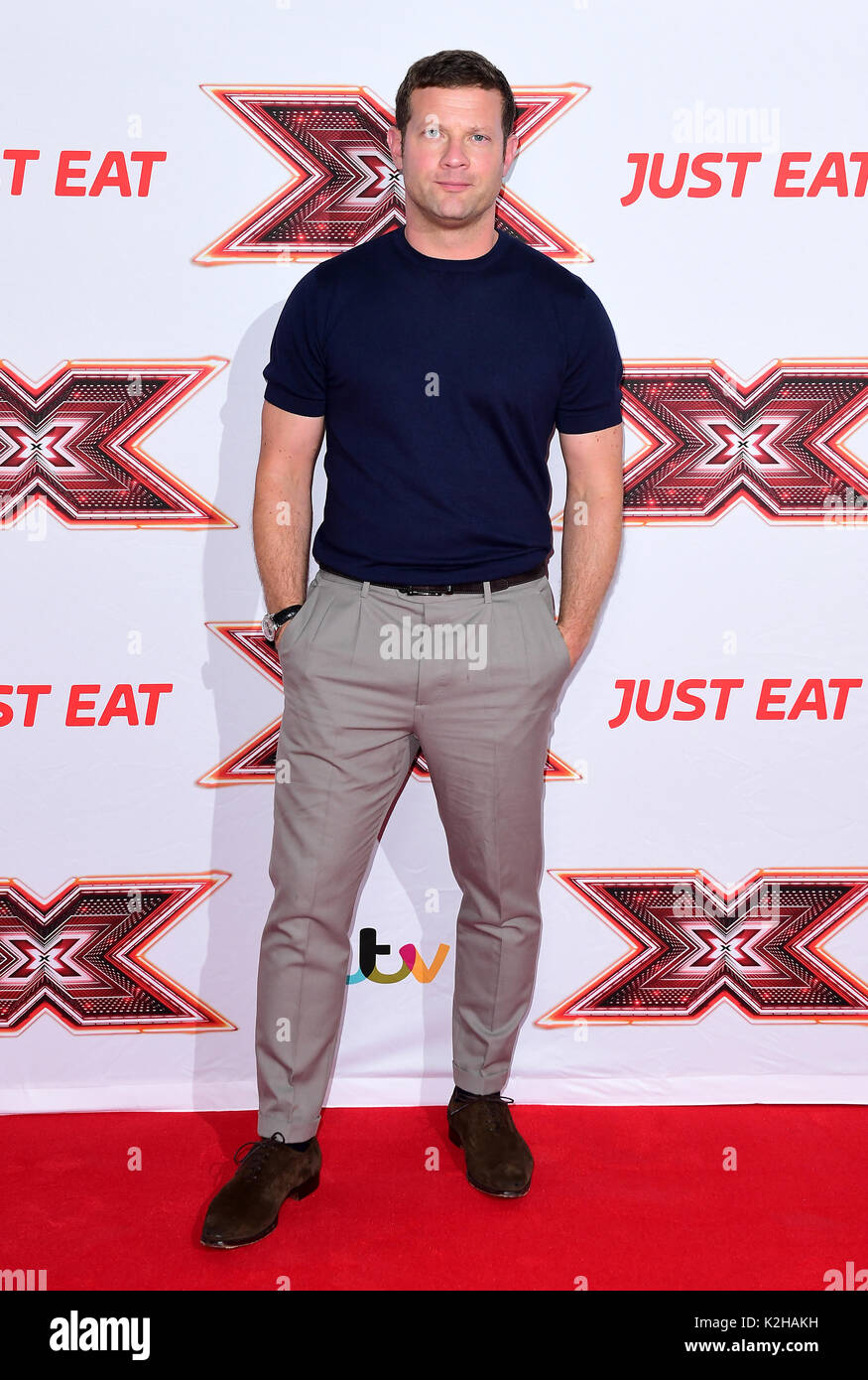 Dermot O'Leary attending the X Factor Press Launch held at Picturehouse ...