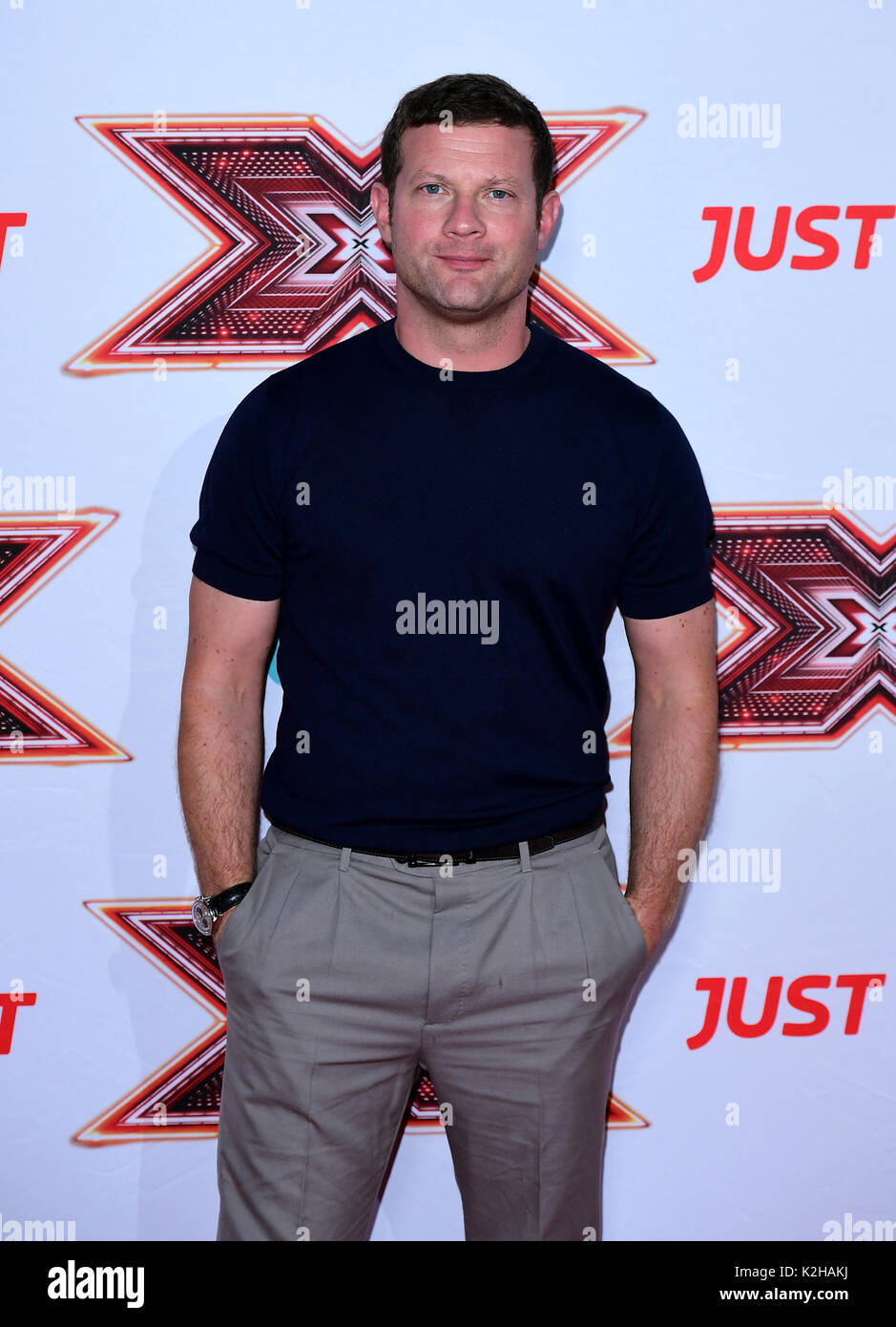 Dermot O'Leary attending the X Factor Press Launch held at Picturehouse ...