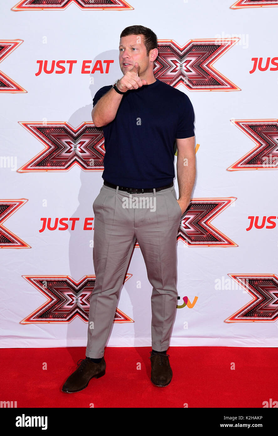 Dermot O'Leary attending the X Factor Press Launch held at Picturehouse ...