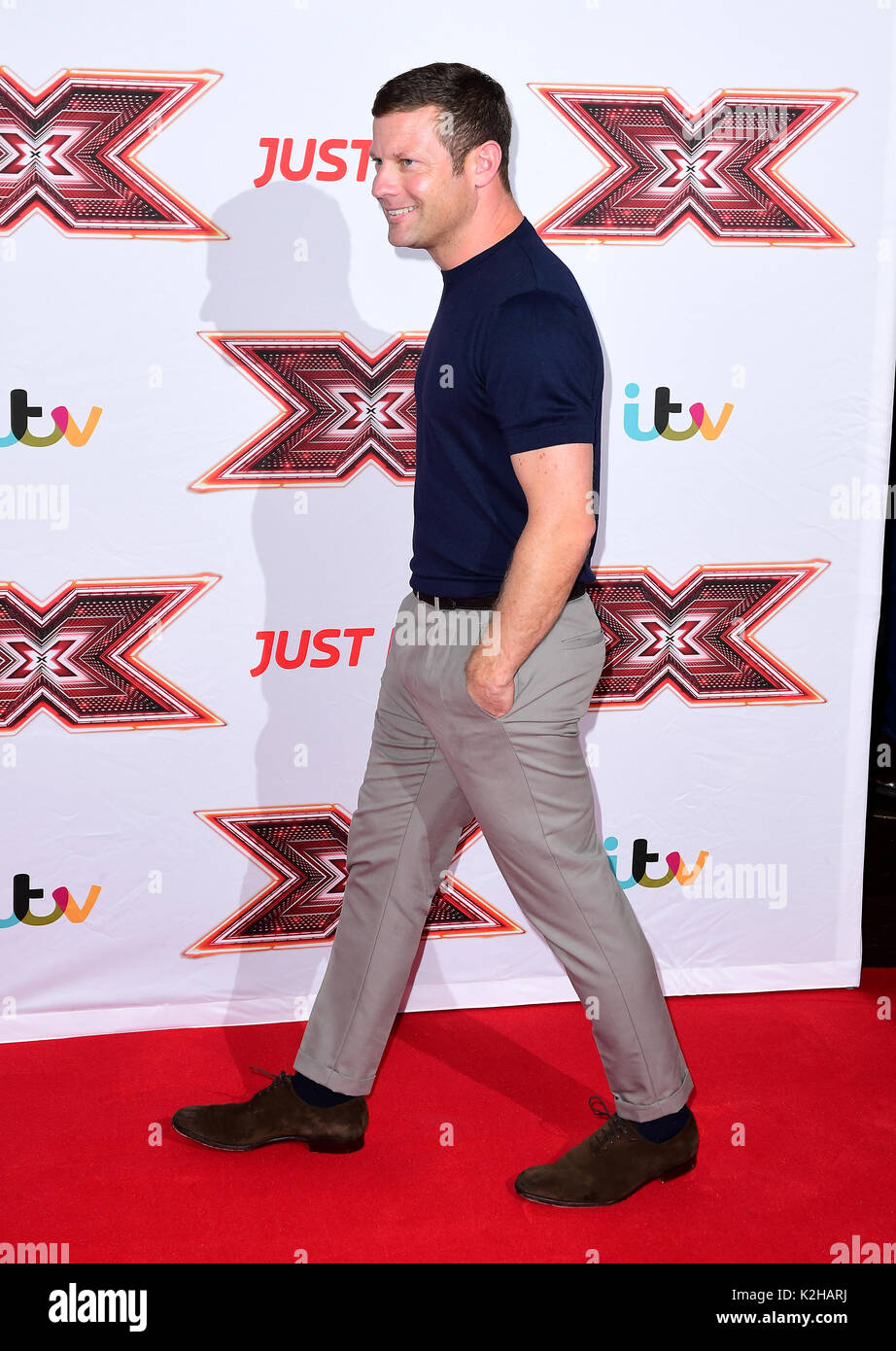 Dermot O'Leary attending the X Factor Press Launch held at Picturehouse ...