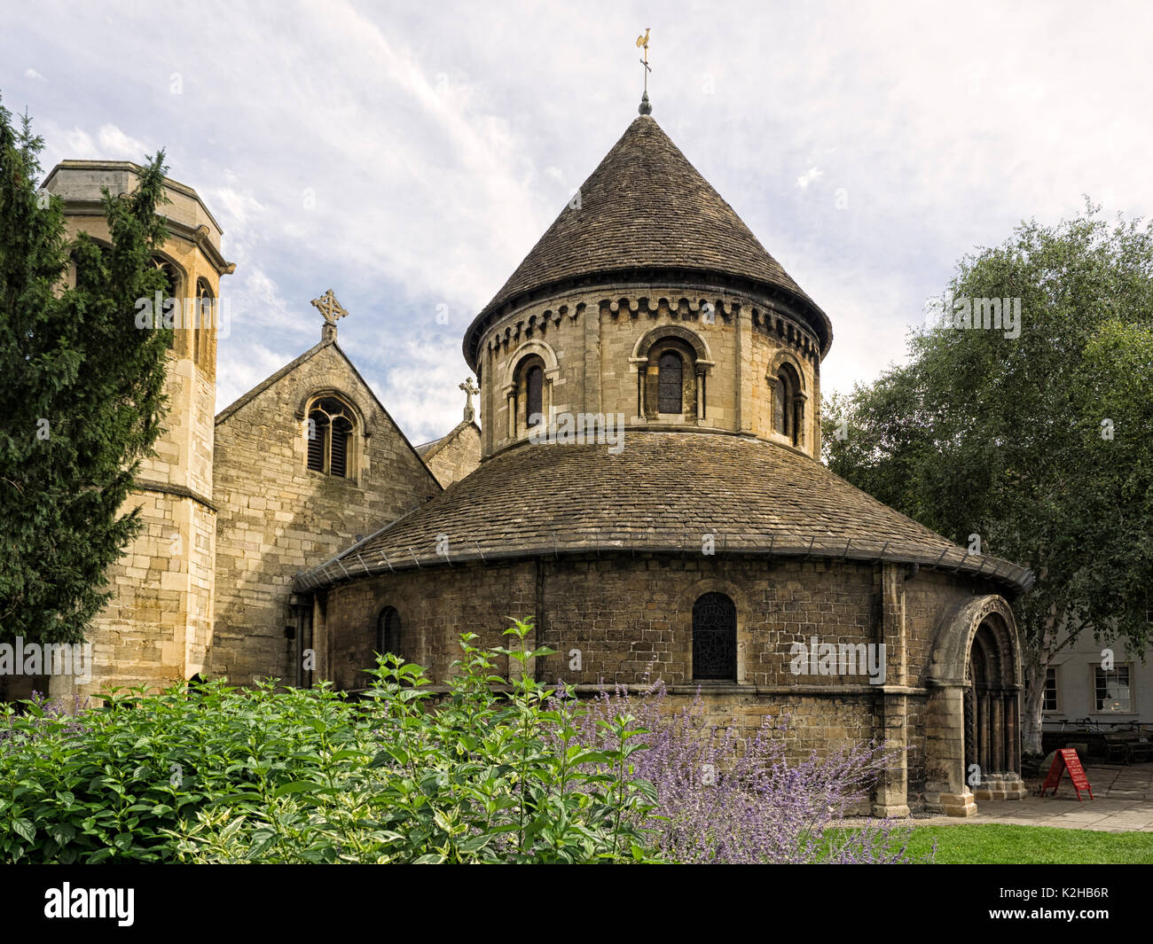 CAMBRIDGE, UK - AUGUST 11, 2017: The Church of the Holy Sepulchre ...